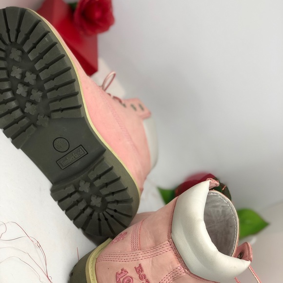 Timberland | Shoes | Timberlands Pink Junior Girls Boots Size 3 2270m ...